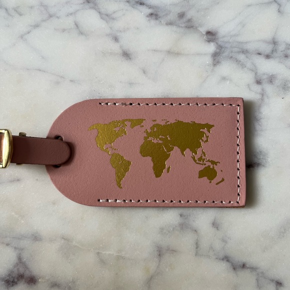 Bags | World Map Luggage Tags | Poshmark